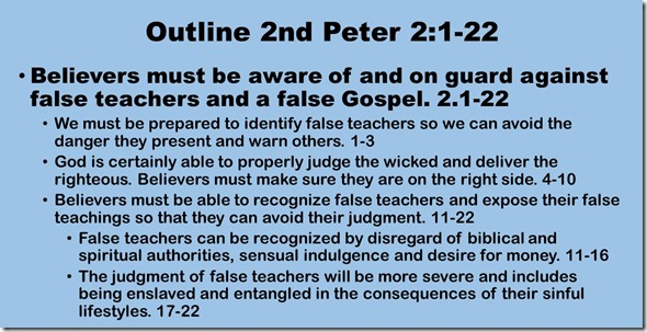 2 PETER 2. FALSE PROPHETS – Nicky's Notes